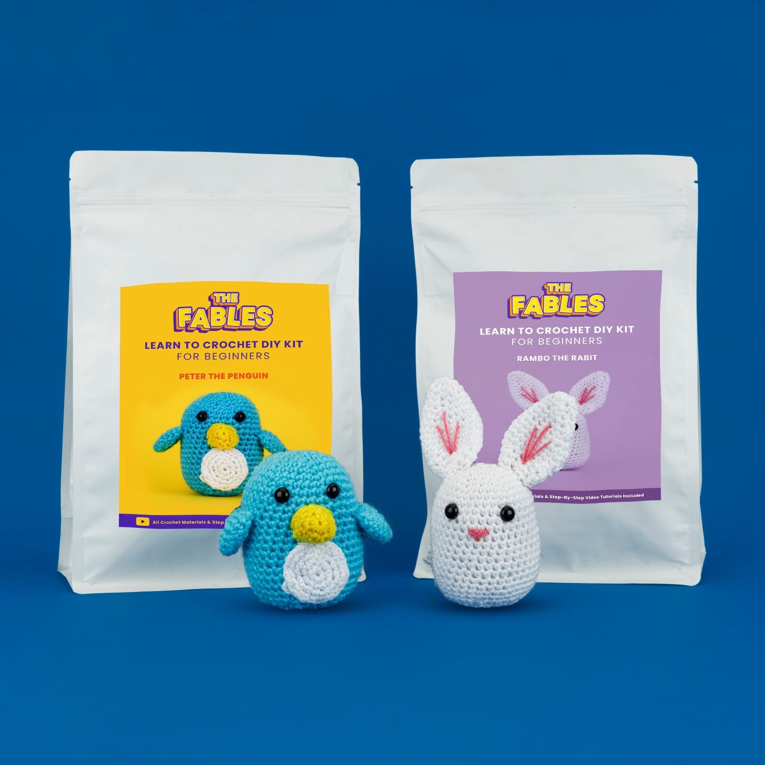 Penguin + Rabbit – Thefablesstore